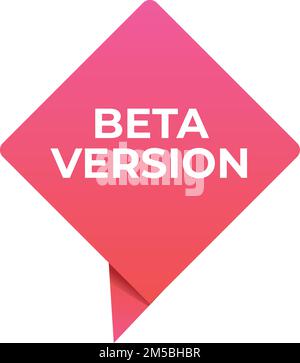 Digital beta version icon cartoon vector. Computer upgrade. Online ...