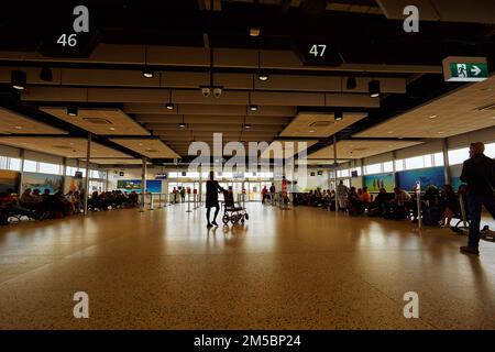 Melbourne Tullamarine Airport Terminal 4 Stock Photo - Alamy