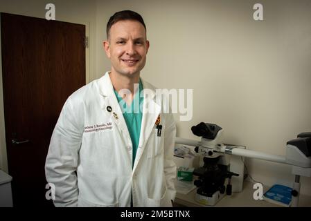 Air Force Capt. (Dr.) Matthew Rendo, Chief Hematology and Oncology ...