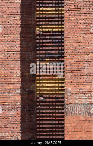 Detail of the masonry of the Congress Hall in the inner courtyard ...