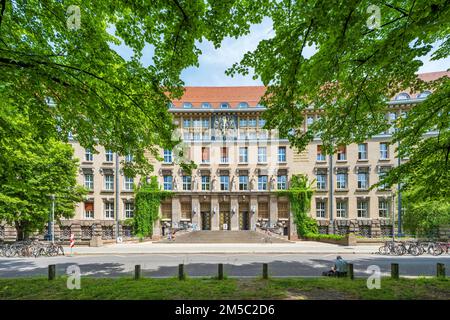 German Library, German National Library, the historic founding building ...