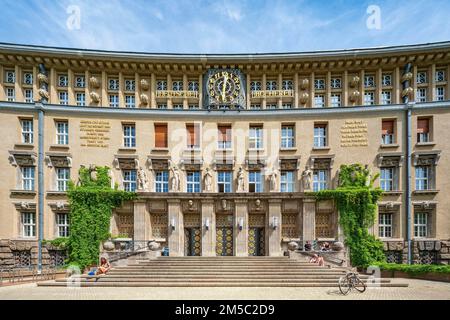 German Library, German National Library, the historic founding building ...