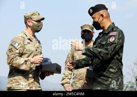 U.S. Army Lt. Col. Duke Reim (right), the commander of the 4th ...