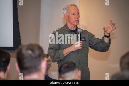 Vice Adm. Kenneth Whitesell, commander, Naval Air Forces (CNAF) spoke ...