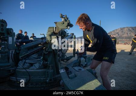 2nd Lt. Joseph Riggs, a fire detection officer assigned to 2nd ...