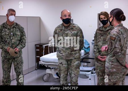 LT. General Robert Miller, USAF SG & USSF SG, visited Defense Health ...