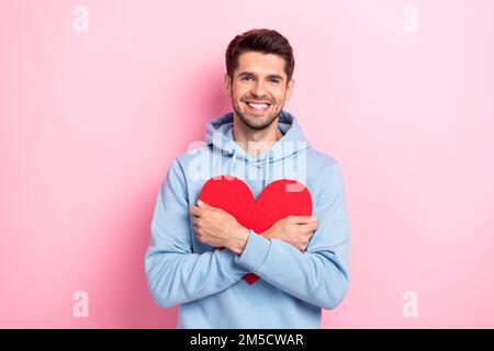 Photo of attractive sweet guy dressed checkered clothes glasses walking ...