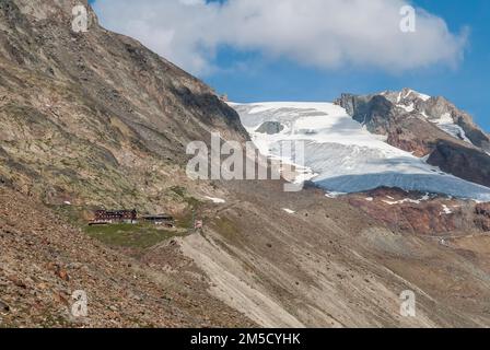 General scenic looking towards the German Alpine Club DAV Sektion ...