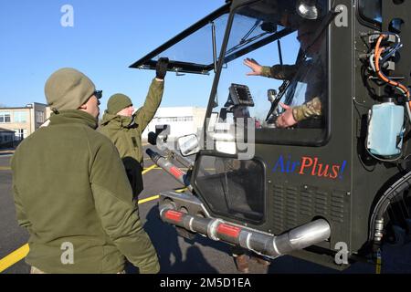 Tech. Sgt. Jon Hough, crew chief with the Pennsylvania Air National ...