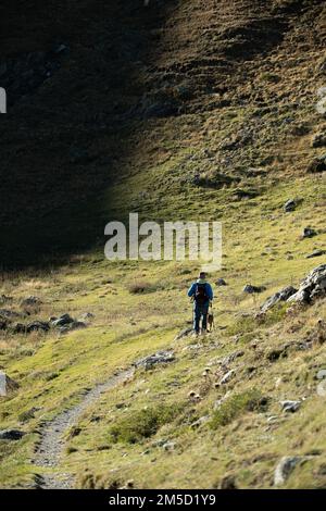 Hiking Mt Korabi in Dibër, northern Albania Stock Photo - Alamy