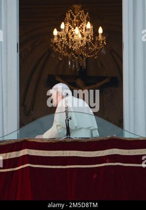 FILE - Pope Francis waves from his popemobile before giving a Holy Mass ...