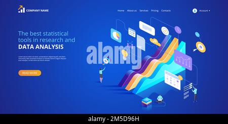 The best statistical tools in research and data analysis. Vector ...