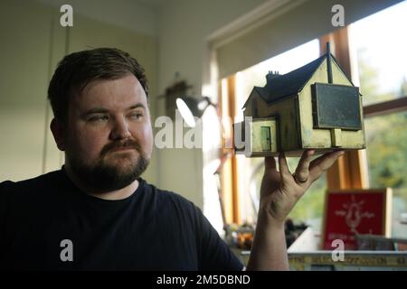 Model Maker Nathan Wheeler who is exposing the large number of derelict ...