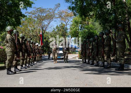 Philippine Brigadier General Romulo Manuel Jr., the Army Artillery ...