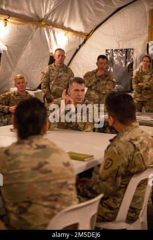 Maj. Gen. Matthew Mcfarlane, commanding general of the 4th Infantry ...
