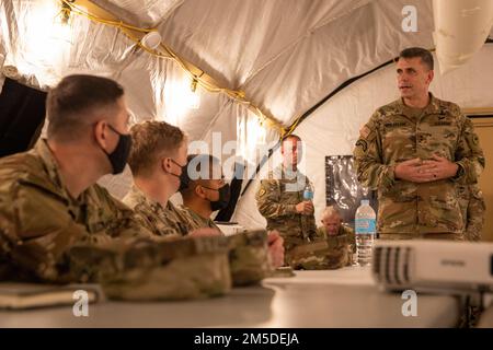Maj. Gen. Matthew Mcfarlane, commanding general of the 4th Infantry ...