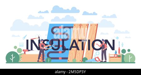 Mineral wool wall thermal insulation. Building house, wall thermal ...