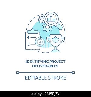Identifying project deliverables concept icon Stock Vector Image & Art ...