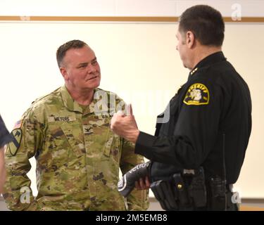 From the Michigan Army National Guard, Lt. Col. Anthony Dennis, the ...