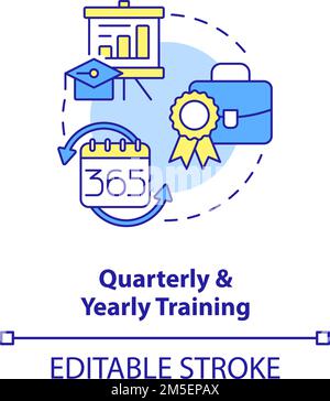 Icon for quarterly,quarter Stock Vector Image & Art - Alamy