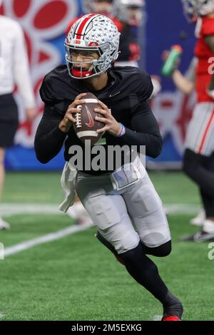 Atlanta, Georgia, USA. 28th Dec, 2022. Ohio State Buckeyes linebacker ...