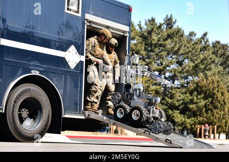 A Man Transportable Robotic System - Increment II robot, piloted by a ...