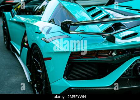 Lamborghini SVJ Wing Stock Photo - Alamy