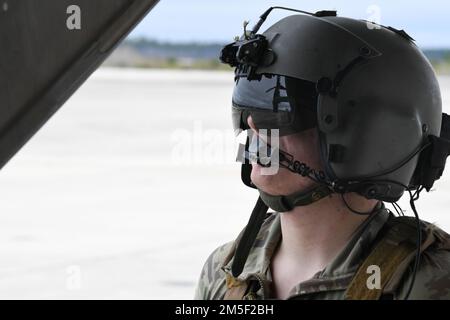 A CV-22 assigned to the 8th Special Operations Squadron, prepares to ...