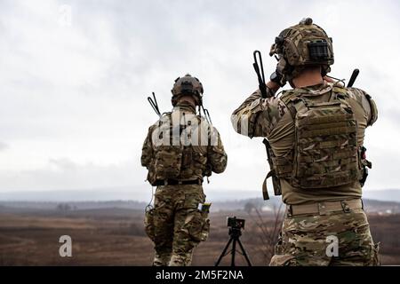 Tactical Air Control Party (TACP) specialists from Jordan, the U.S ...