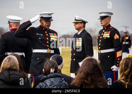 The Sergeant Major of Marine Barracks Washington, Sgt. Maj. Angela ...