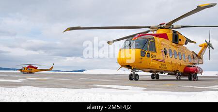 RCAF CH-149 Cormorant Search and Rescue helicopter from 103 Squadron ...