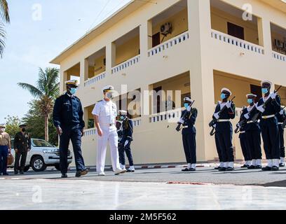 DAKAR, Senegal (Mar. 10, 2022) Rear Adm. Oumar Wade, Senegalese Chief ...
