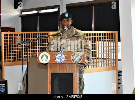 U.S. Army Lt. Col. Carey E. Way, incoming commander, 839th ...