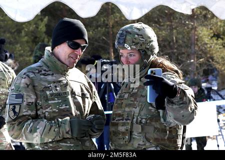 U.S. Army Maj. Gen. Jeffery Broadwater, far-right, United States Army V ...