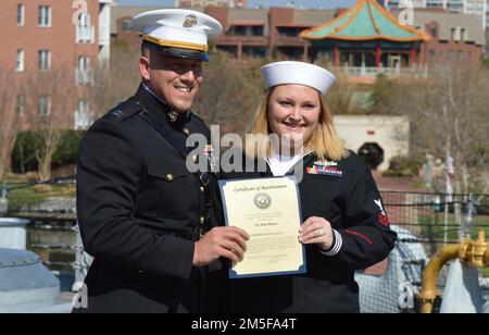 IT2(SW) Ariel Brown, assigned to Naval Information Warfare Training ...