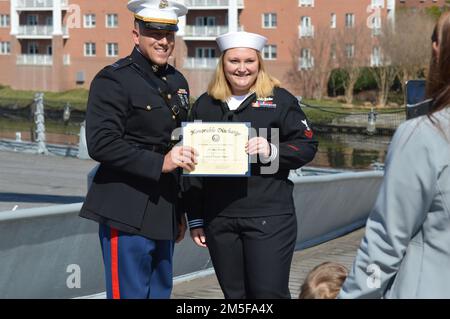 IT2(SW) Ariel Brown, assigned to Naval Information Warfare Training ...