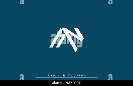 MN Alphabet letters Initials Monogram logo Stock Vector Image & Art - Alamy