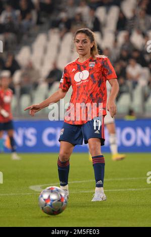 Danielle Van de Donk of Olympique Lyonnais looks on during the UEFA ...