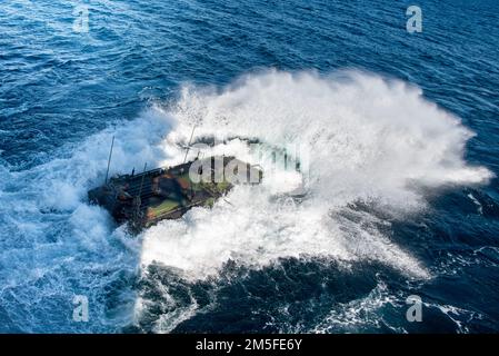 An Amphibious Combat Vehicle (ACV) with the 3rd Assault Amphibian ...