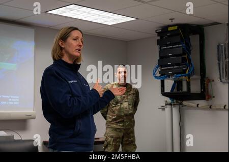 Col. Angela Ochoa, 19th Airlift Wing and installation commander, flies ...
