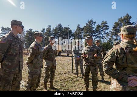 U.S. Army Maj. Gen. Douglas Sims, commanding general of the 1st ...