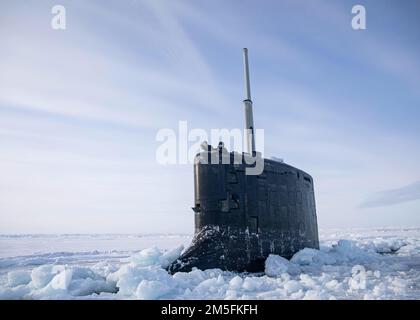 BEAUFORT SEA (March 13, 2022) - The Virginia-class fast attack ...