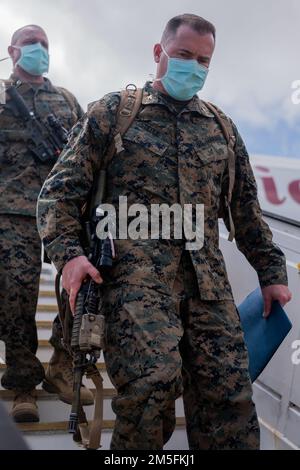 U.S. Marine Corps Col. Christopher L. Bopp, commanding officer for ...
