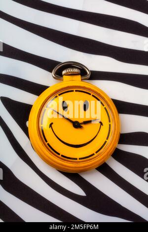 Pocket Watch Distorted Stock Photo - Alamy