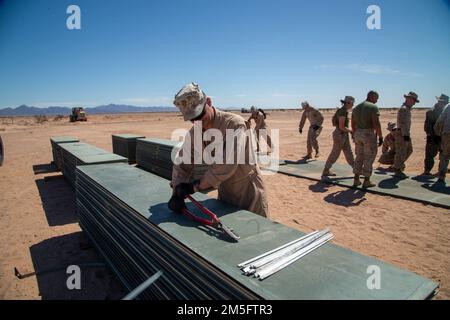 U.S. Marine Corps Capt. Shaun Grech, a logistics officer, assigned to ...