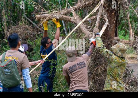 BRISBANE, Australia (March 15, 2022) – Capt. Al Alarcon, commanding ...