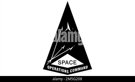 A simplified, monochrome representation of the Space Operations Command ...