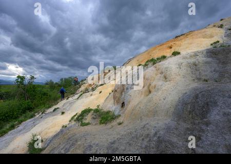 Mineral spring Mineralny pramen, Besenova, Zilinsky kraj, Slovakia ...