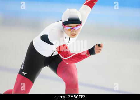 Aomori, Japan. 29th Dec, 2022. Emika Miyagawa Speed Skating : The 90th ...