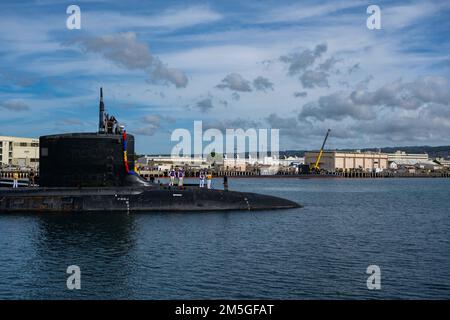 Comsubpac, Pearl Harbor, Submarine, USS Cheyenne Stock Photo - Alamy